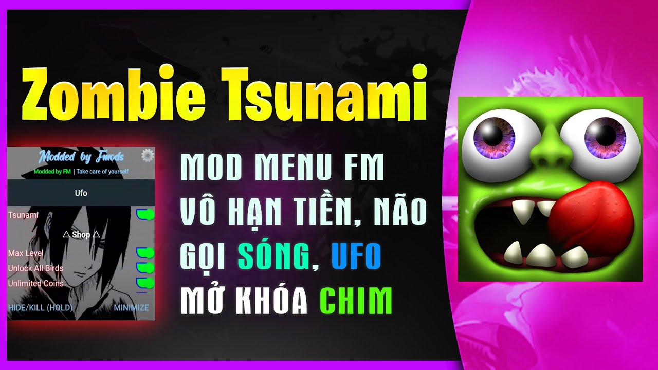 Zombie Tsunami MOD MENU bá đạo - YouTube