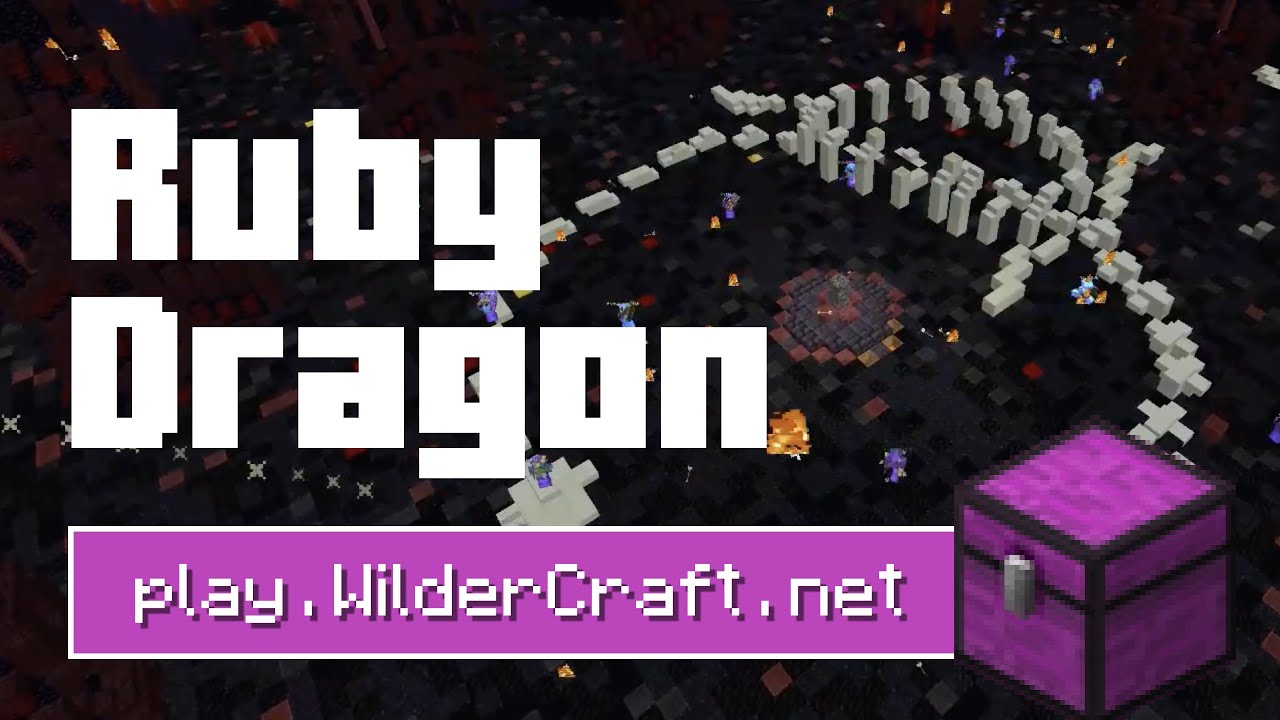 The Ruby Dragon: A Minecraft Experience - YouTube