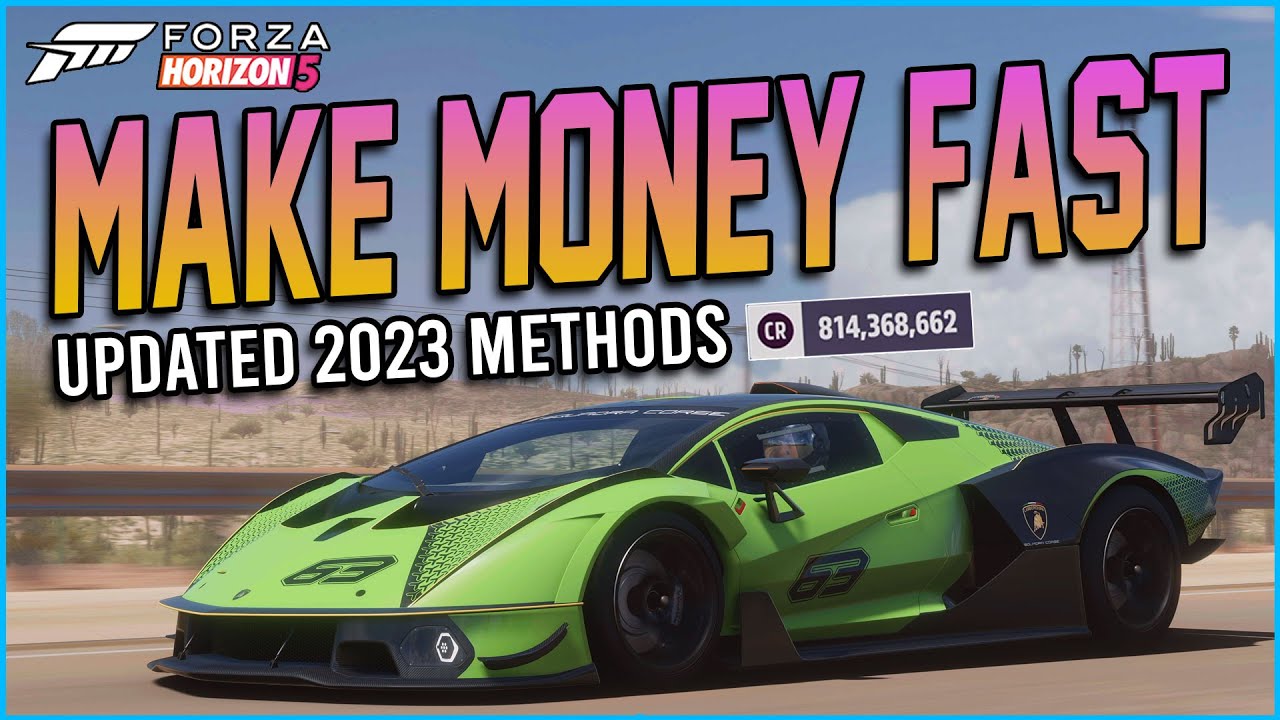 Forza Horizon 5 - ULTIMATE MONEY METHOD GUIDE! 1M - 100M Per Hour ...