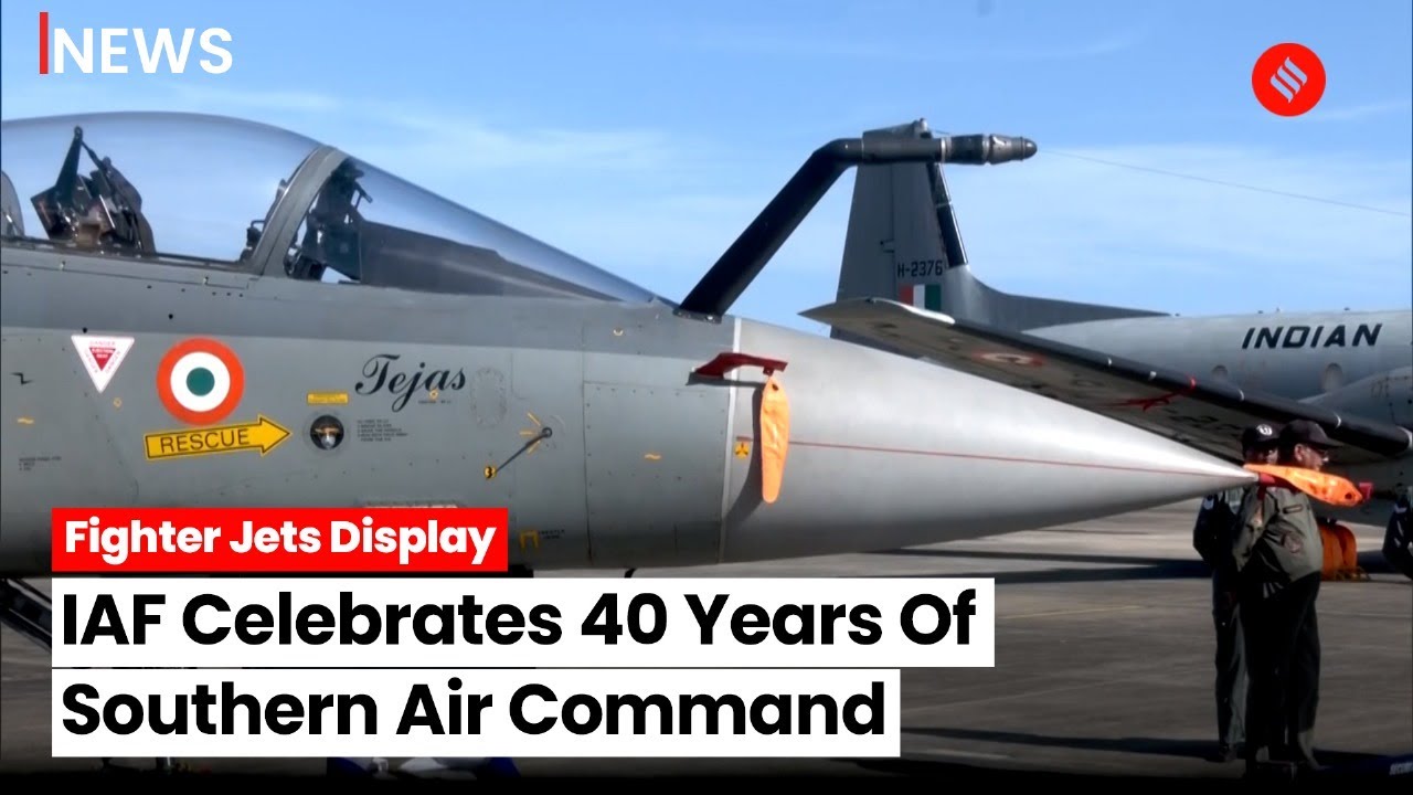 Indian Air Force Celebrates 40 Years of Southern Air Command with ...