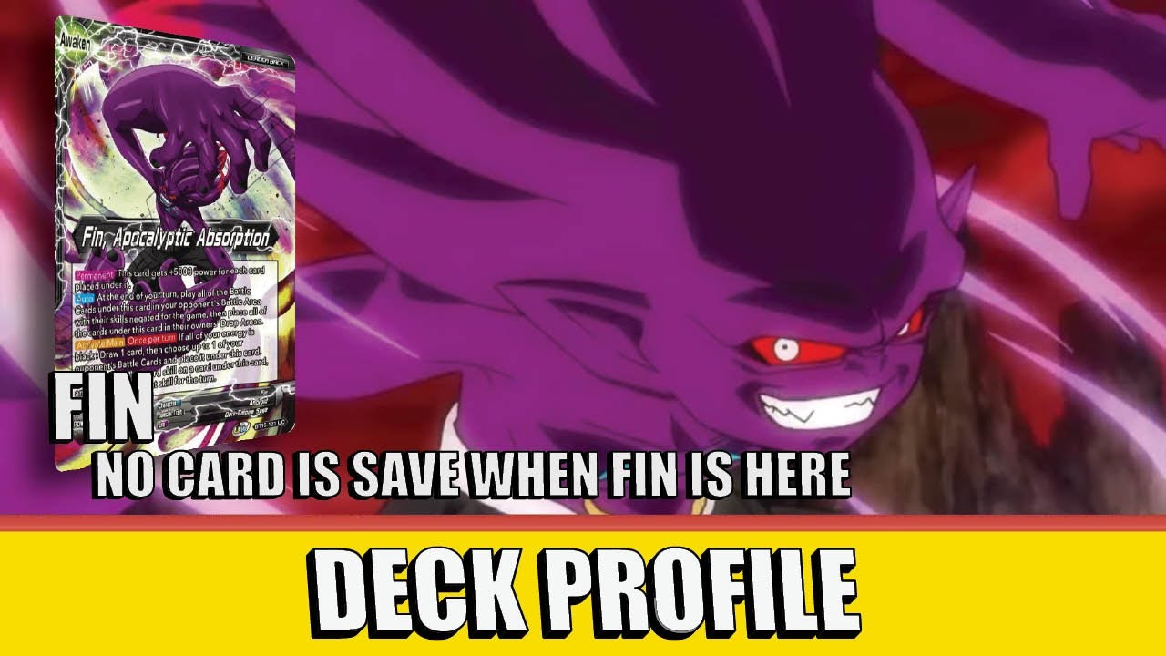 Fin (B) | DBS Deck Profile | Saiyan Showdown | Set 15 | DBS TCG - YouTube