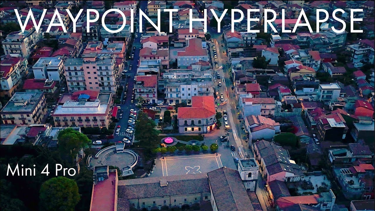 DJI Mini 4 Pro - How to Use Waypoint Hyperlapse - YouTube