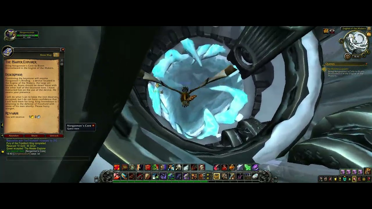 World of Warcraft: The Master Explorer - Quest ID 12880 (Gameplay ...