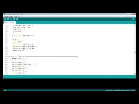 Coding membuat lampu otomatis menggunakan arduino dan RTC ( untuk 2 ...