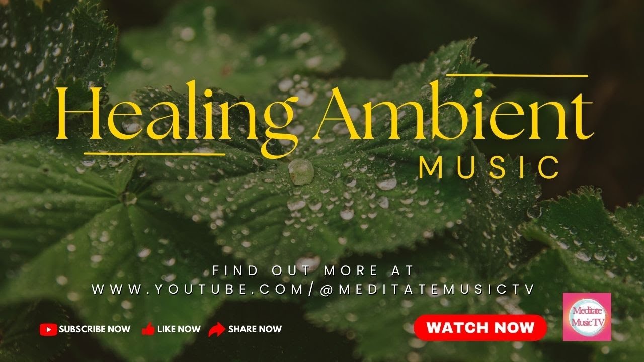Healing Ambient Music, Sleep Music, Sounds Relaxing Music, Meditation ...
