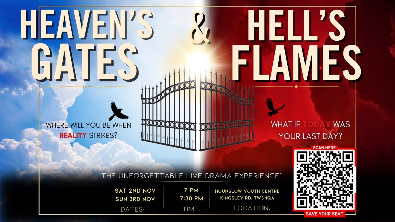 Heaven's Gates, Hell's Flames | Potters House Hounslow | November 3rd ...