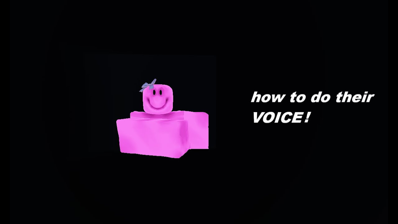 how to do pretty princesses voice from forsaken! - YouTube