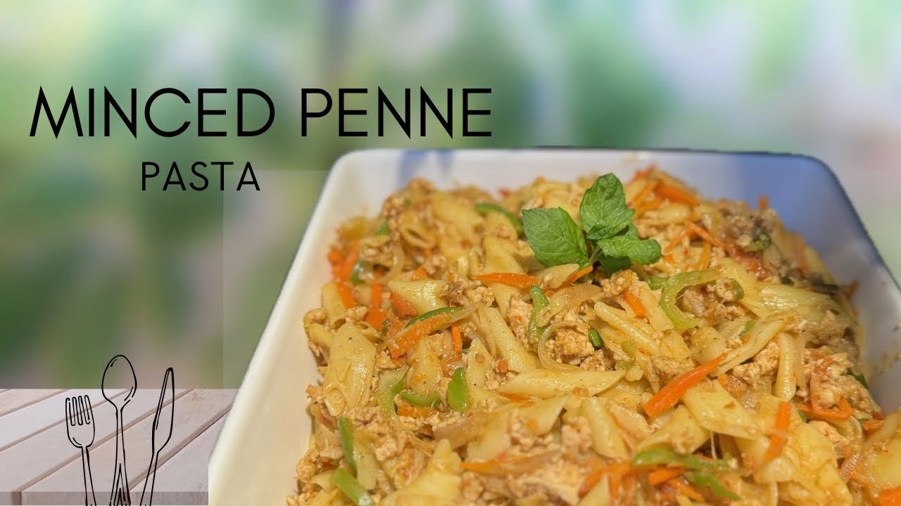 Minced Penne Pasta by recipe remix #pastarecipe #delicious - YouTube