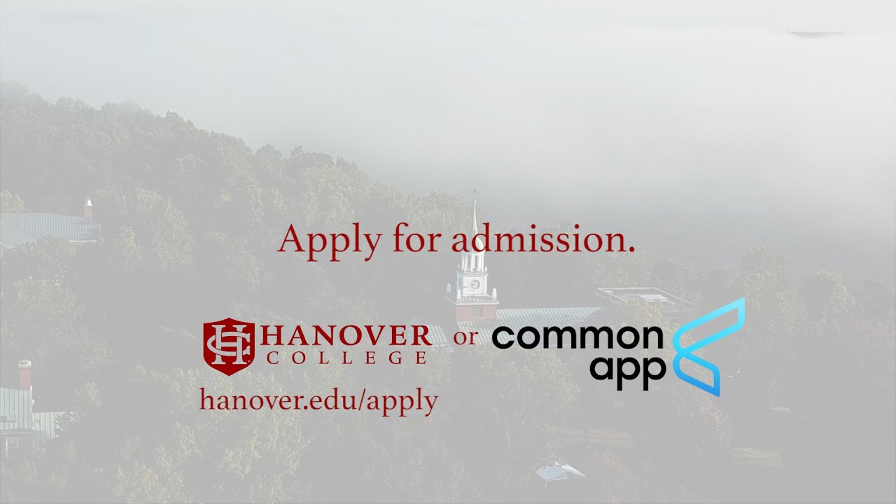 How to Apply to Hanover - YouTube