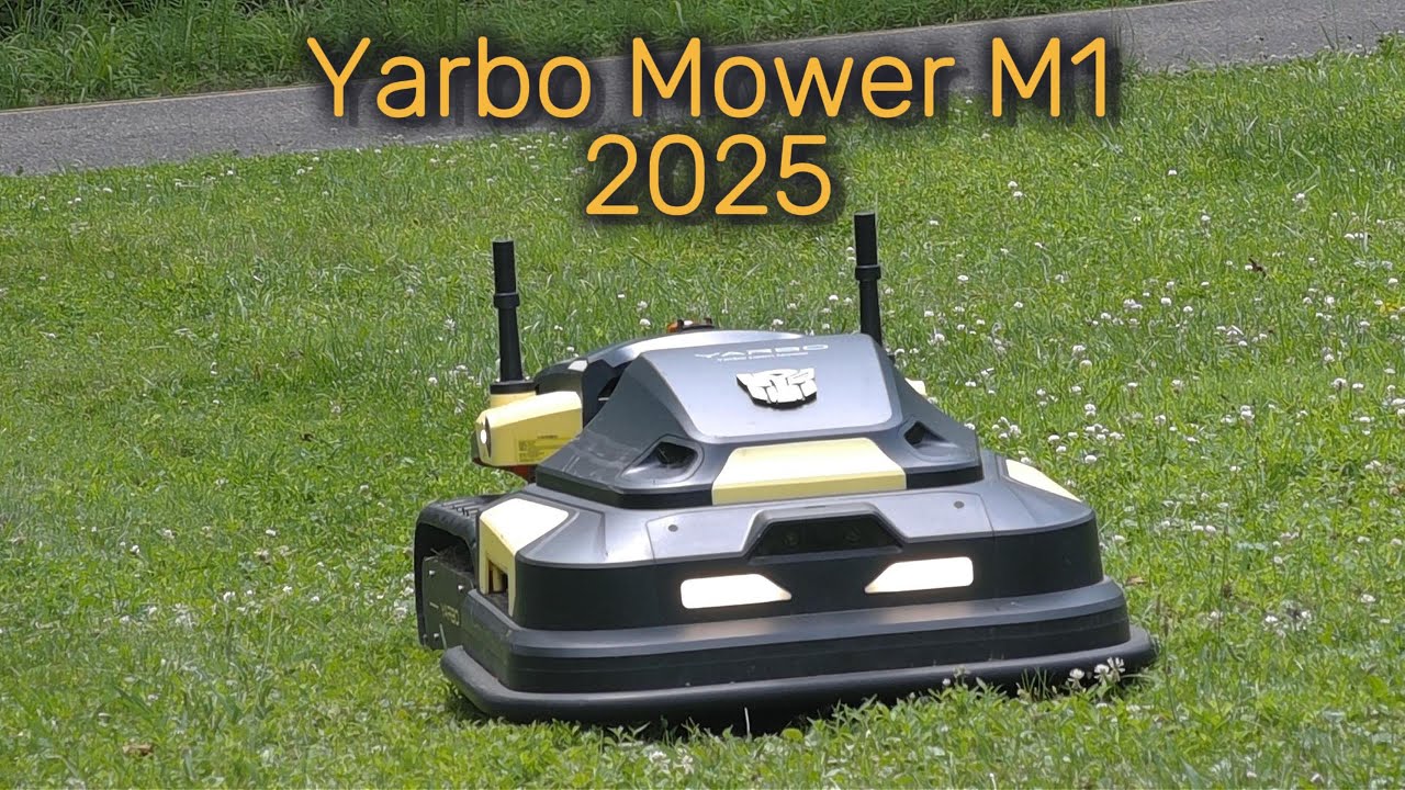 Yarbo - Mower (M1) - Real User Experience - YouTube