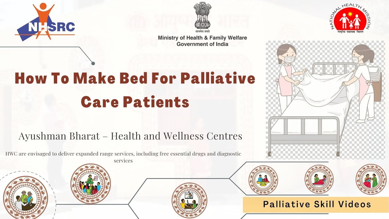 How To Make Bed For Palliative Care Patients | Palliative Care Skill ...