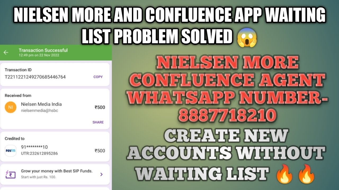 NIELSEN MORE AND CONFLUENCE REGISTRATION OPEN ( STATES WISE) . CREATE ...