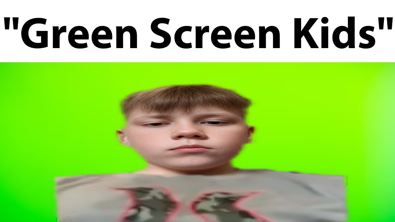 Green Screen Kids - YouTube