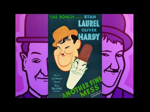 Laurel & Hardy Another Fine Mess 1930 Color - YouTube