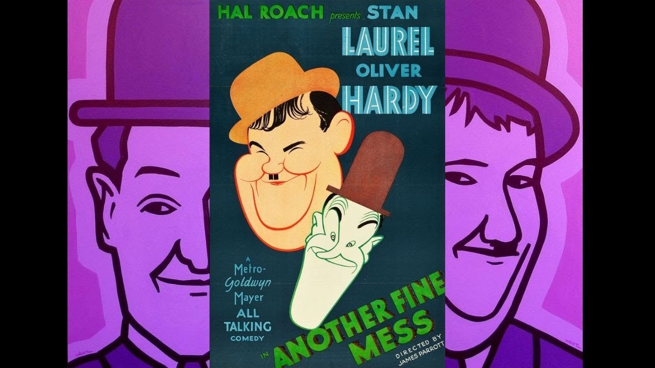 Another Fine Mess (1930) -- Laurel & Hardy's Film (Color) - YouTube