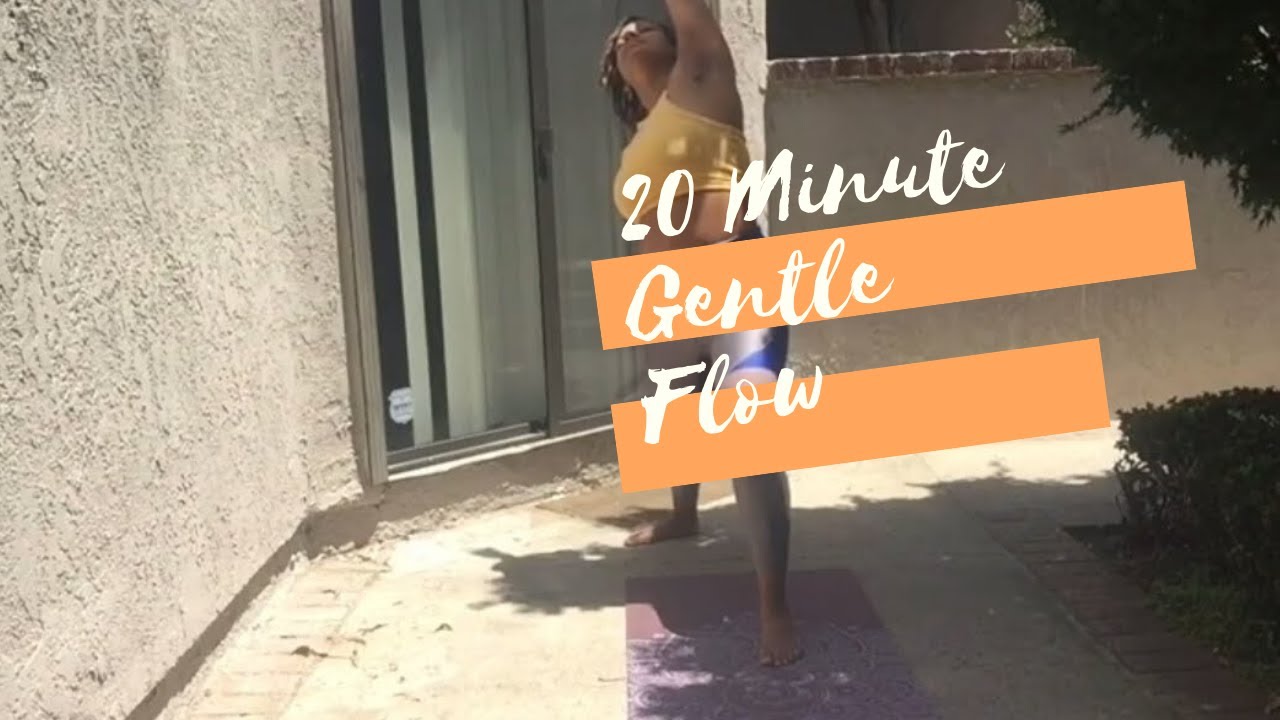20 Minute Gentle Yoga Flow Youtube