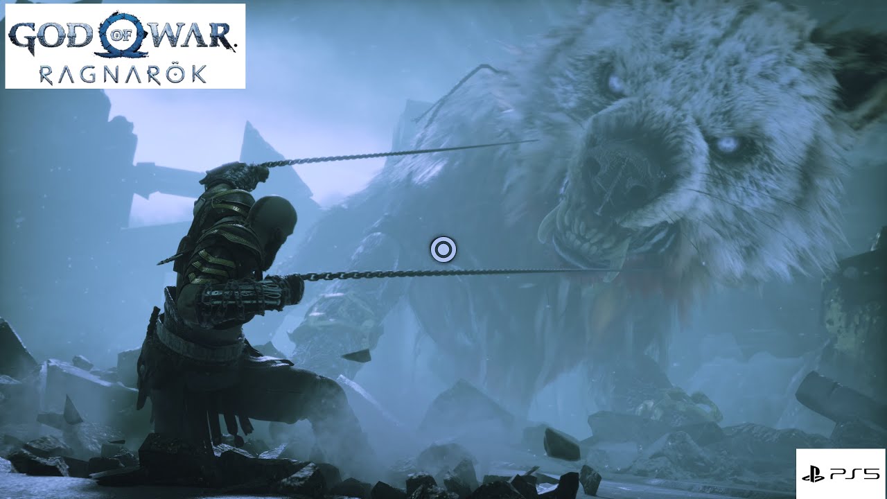 Atreus Injected Fenrir Soul into the Giant Wolf Garm - God Of War ...