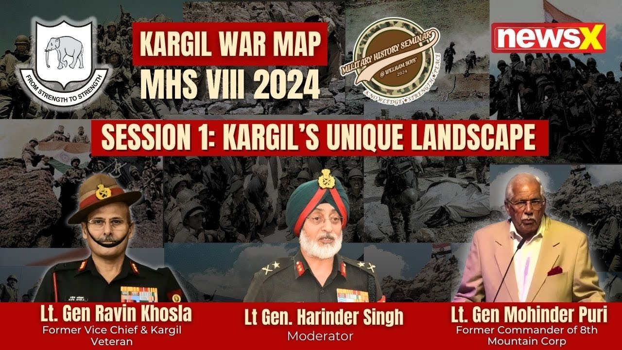 Mapping The Kargil War | 1999 Heroes Explain | MHS VIII 2024 | NewsX - YouTube