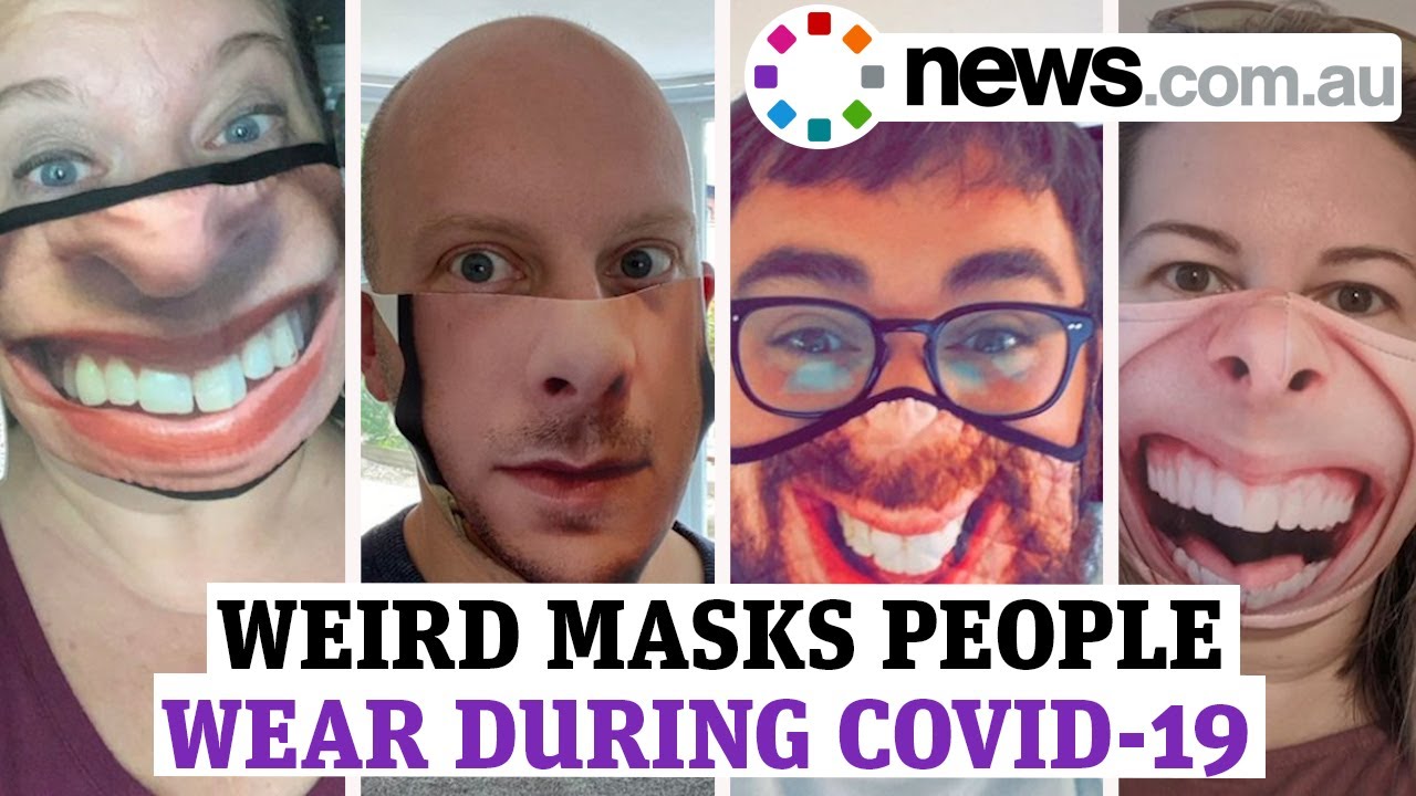 Weird masks people are wearing during COVID-19 - YouTube