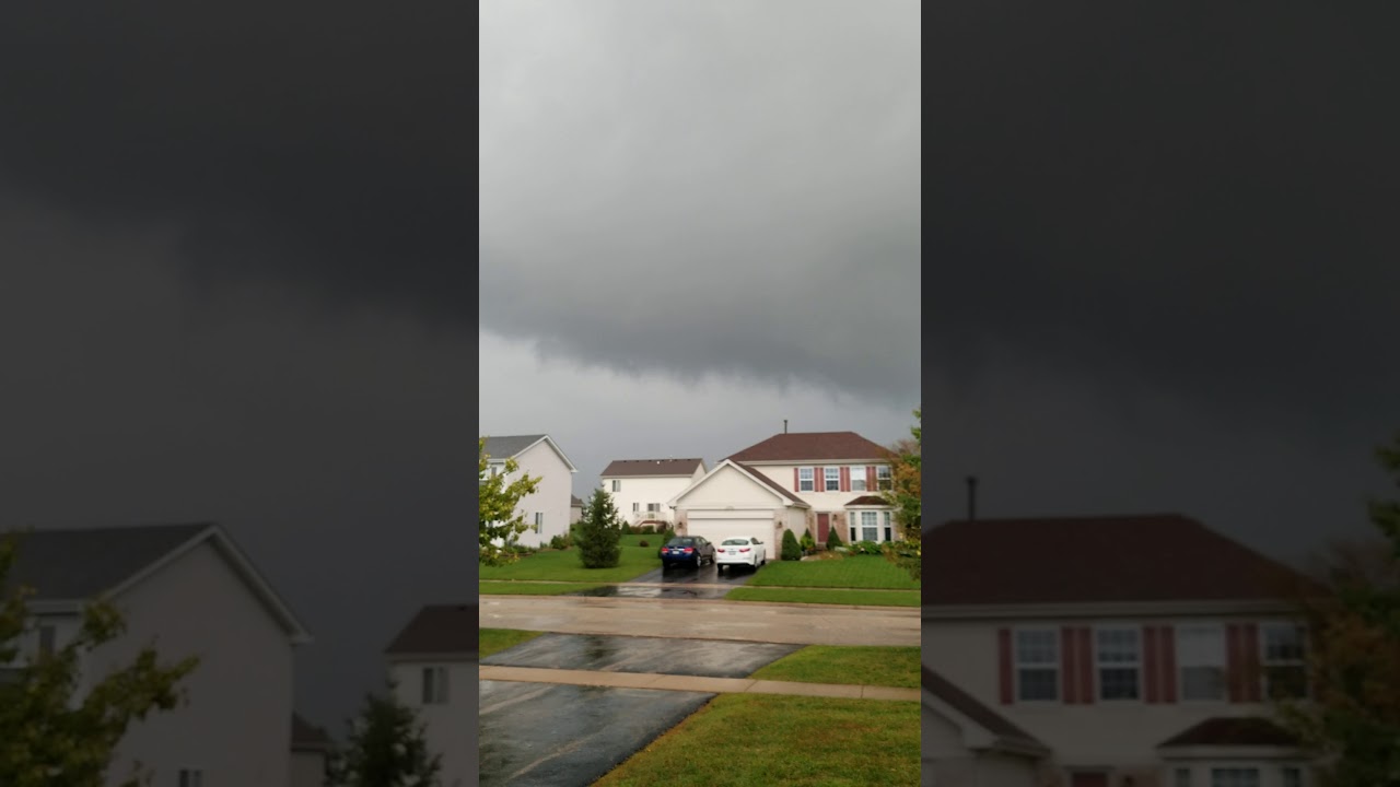 Tornado warning Round Lake, IL 9/11/19 - YouTube