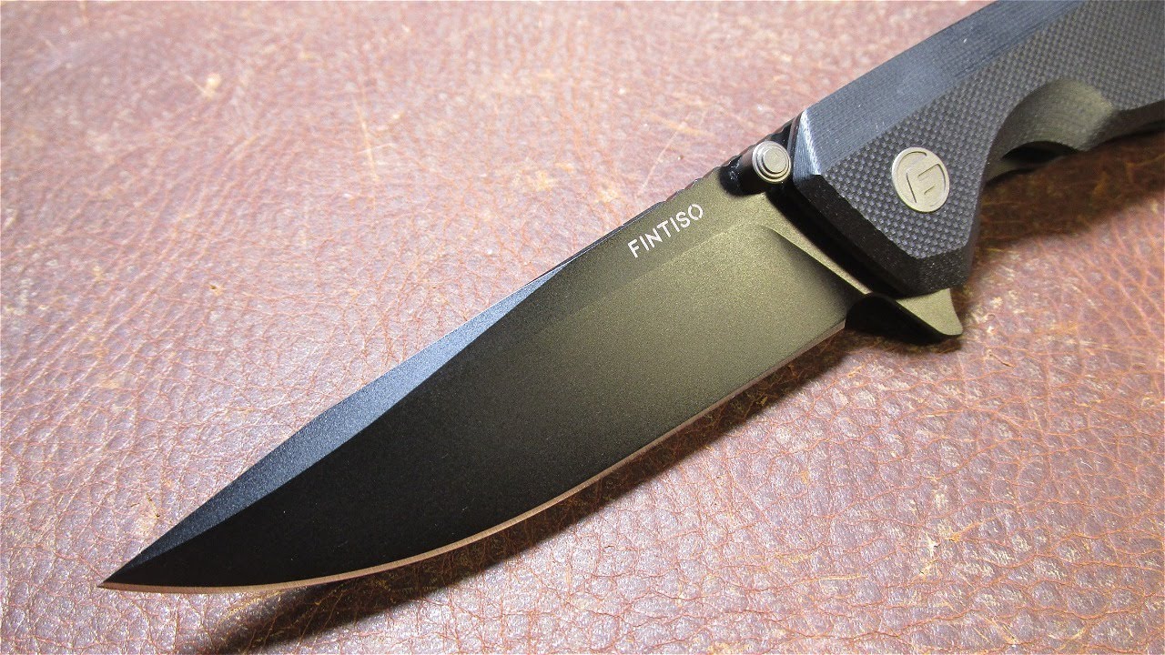 FINTISO ODYSSEY A SOLID BUILT EDC KNIFE - UNBOXING - YouTube