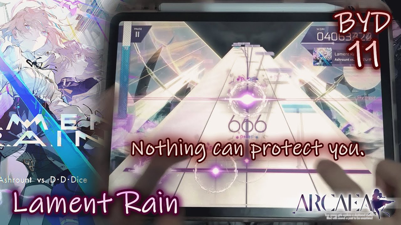 【Arcaea】 Lament Rain (Beyond 11) PURE MEMORY!! (Max-42) - YouTube