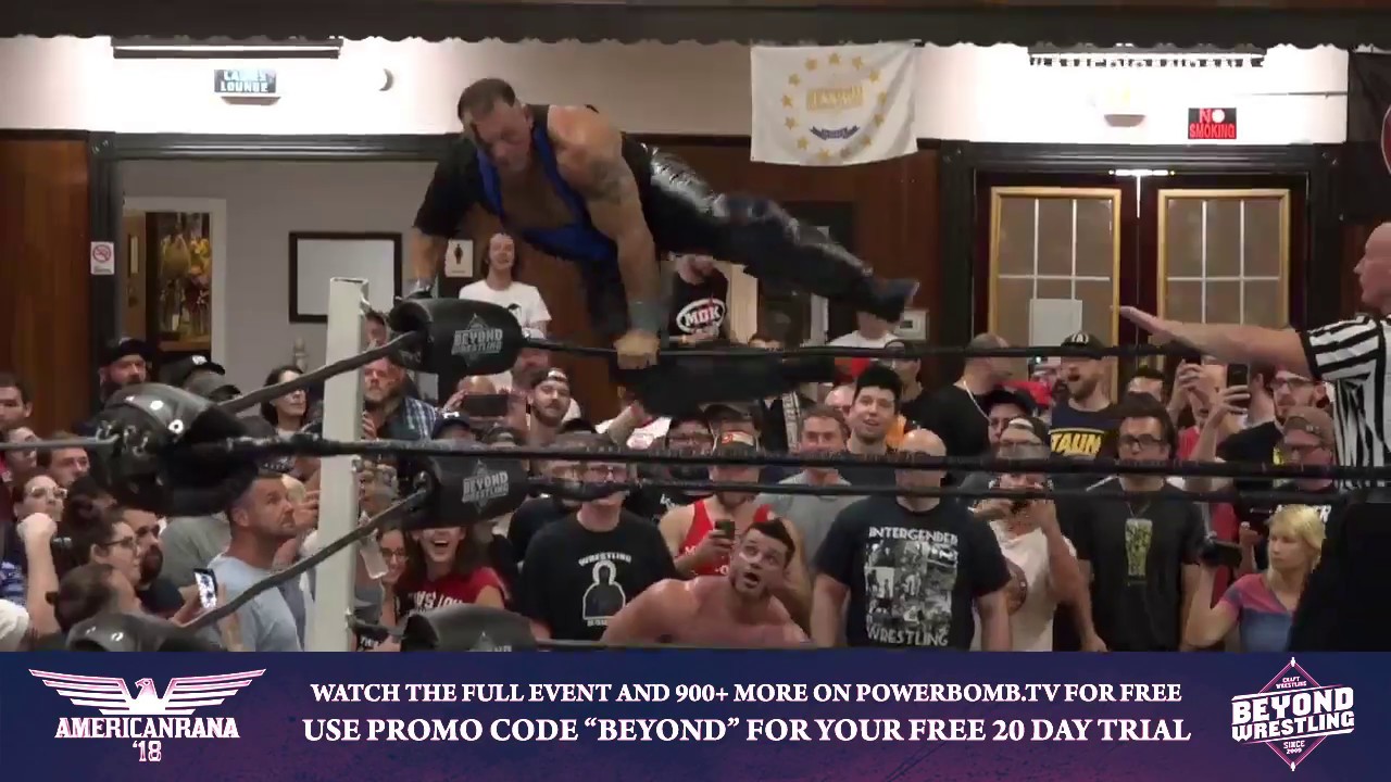 PCO's One Legged Springboard Moonsault | Beyond Wrestling # ...