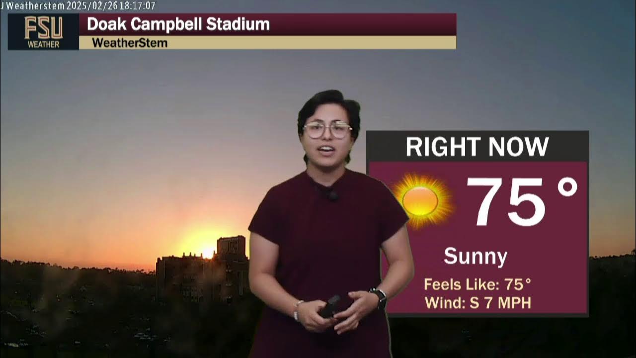 FSU Weather - Wednesday, February 26th - YouTube