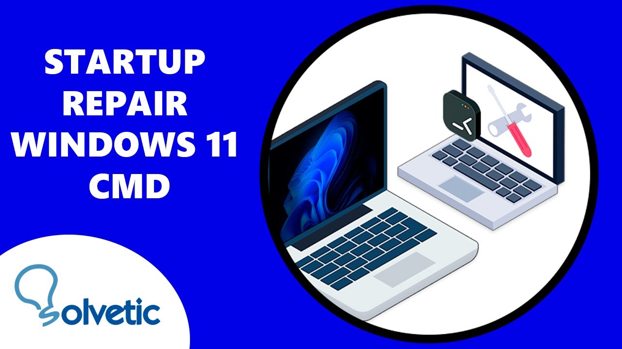 STARTUP REPAIR Windows 11 CMD - YouTube