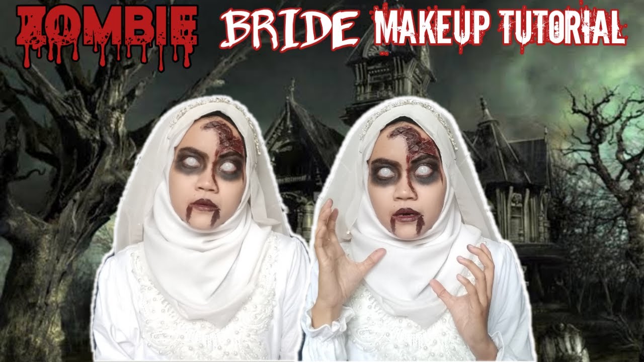 ZOMBIE BRIDE MAKEUP TUTORIAL | HALLOWEEN SERIES - YouTube