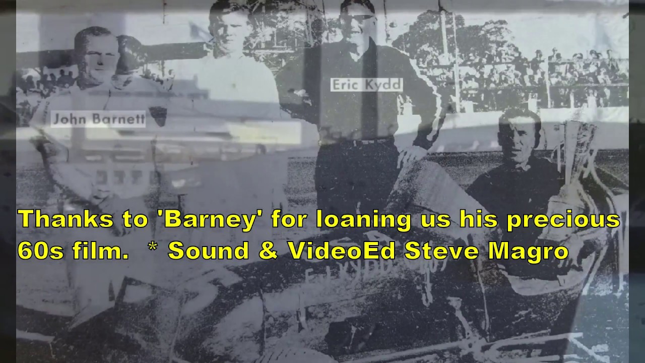 Lew Marshall and Jim Airey 1966 Westmead Speedway - YouTube