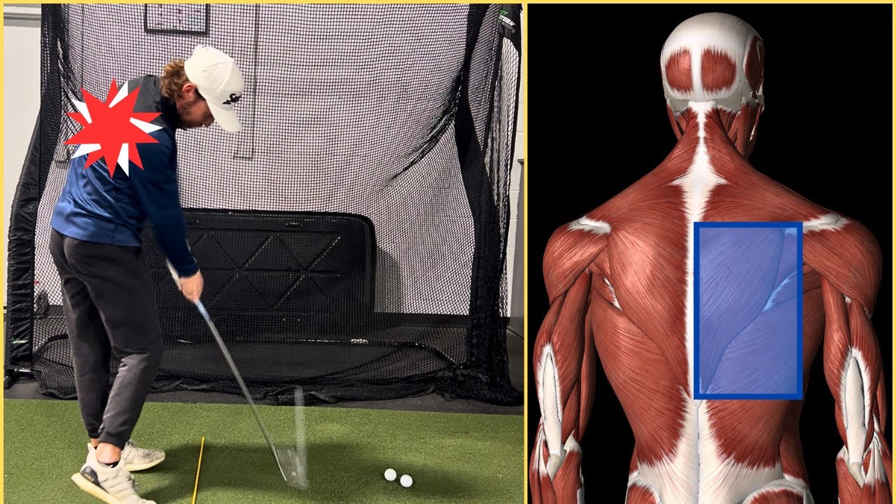 Pain between shoulder blades during golf [real patient case] - YouTube