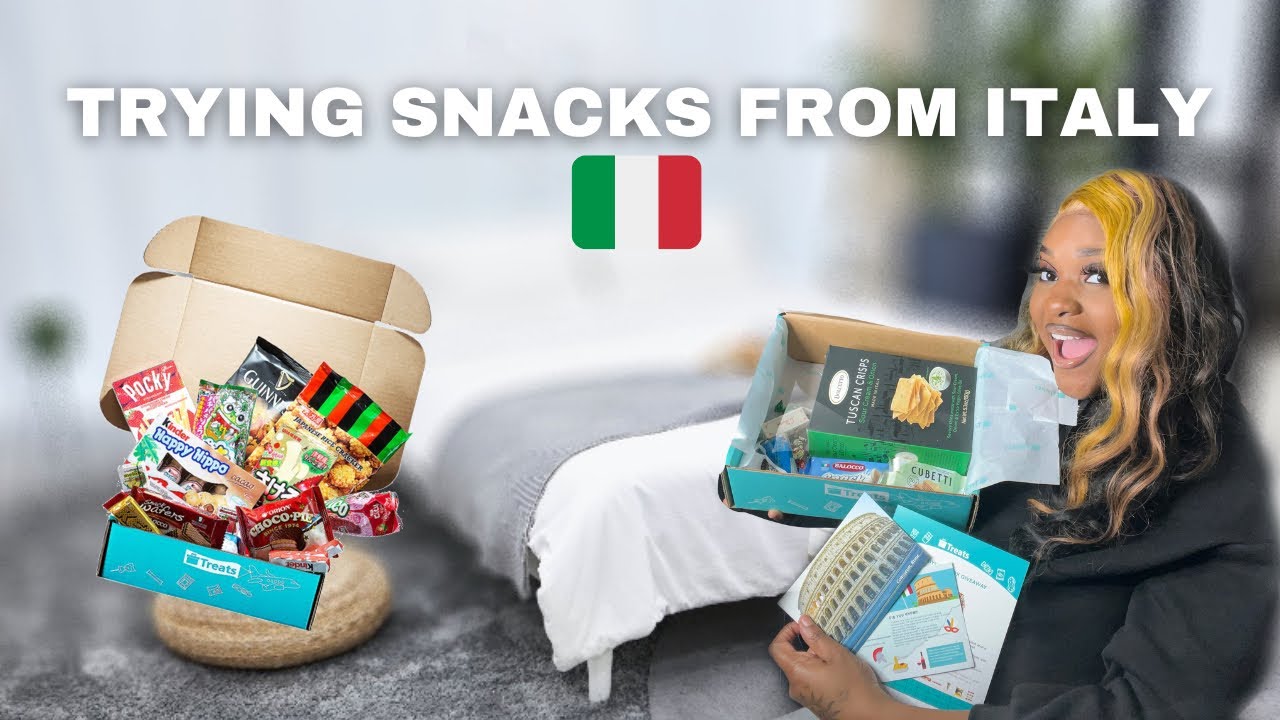 Trying Snacks from Italy 🇮🇹 🫣 -Try Treats - YouTube