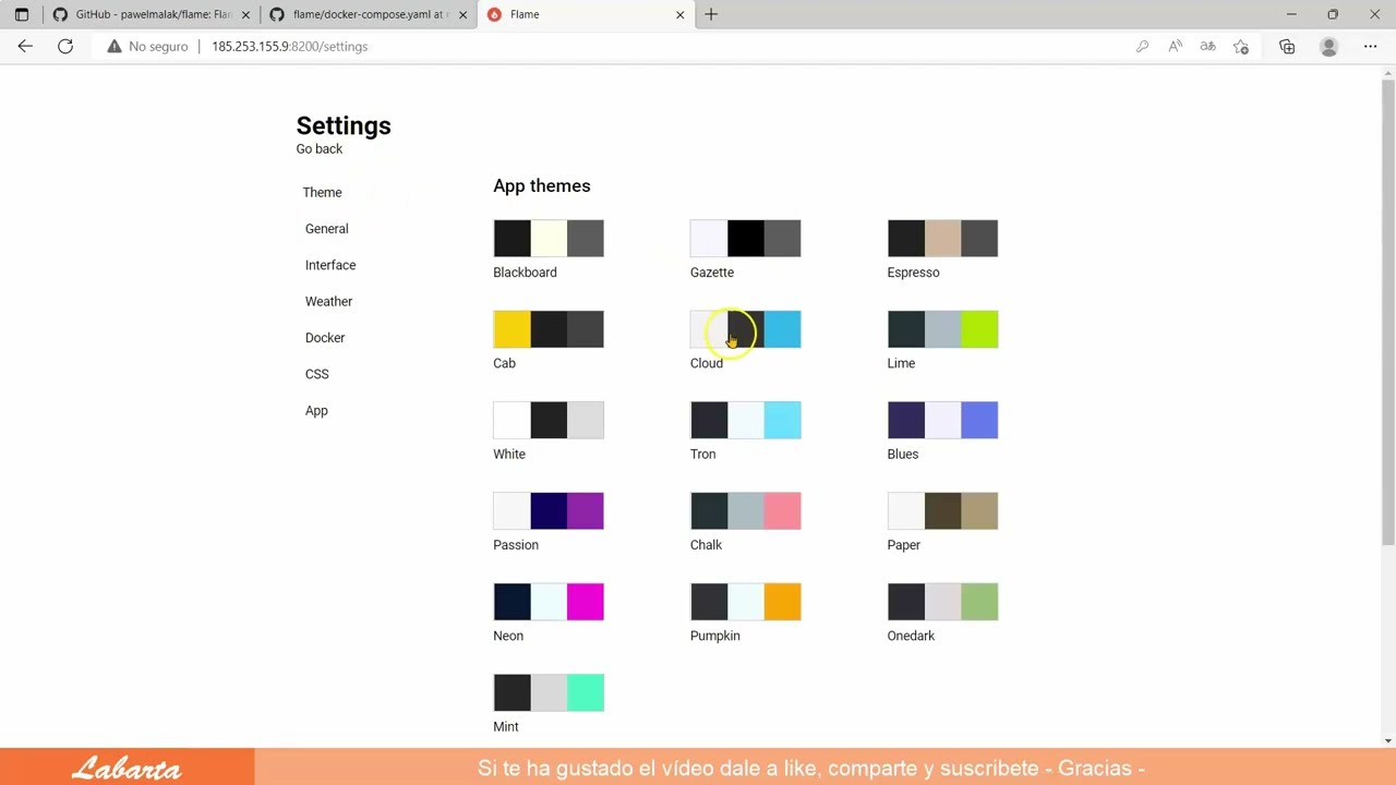 Cómo instalar Flame usando Docker compose - YouTube