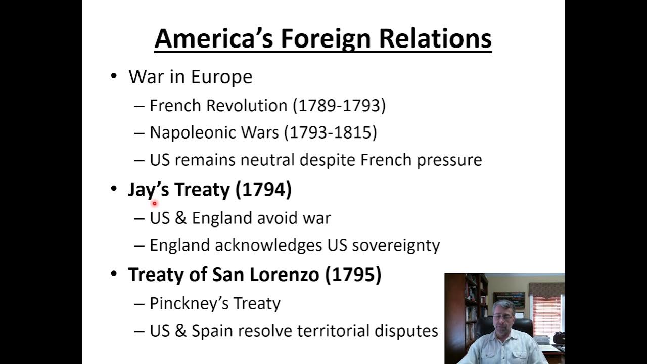 Early US History: The Washington & Adams Administrations, pt. 2 - YouTube