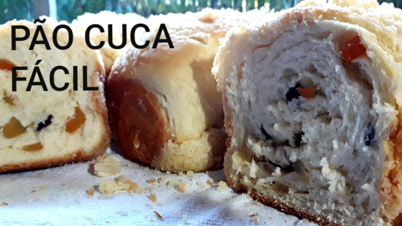 PÃO CUCA SUPER FOFINHO E GOSTOSO 💜💜 - YouTube