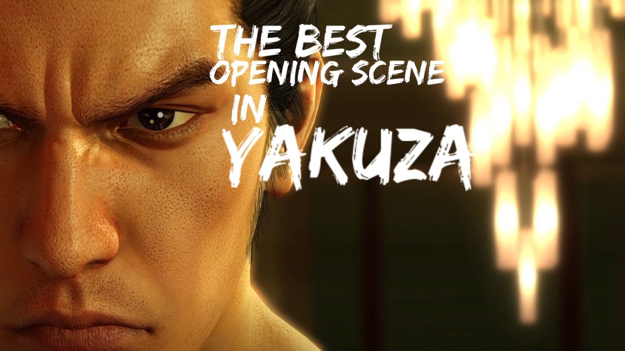 The Best Opening Scene In Yakuza! - YouTube