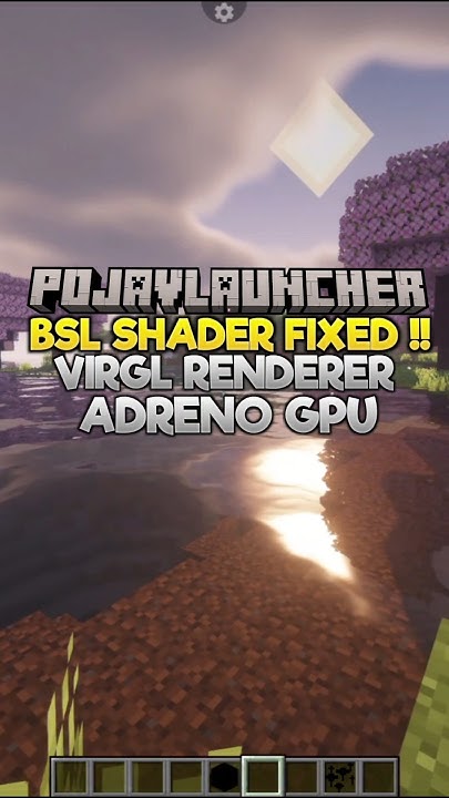 Pojav Launcher Virgl Renderer Bsl Shader fix!! (ADRENO GPU)#minecraft #pojavlauncher #gaming # ...