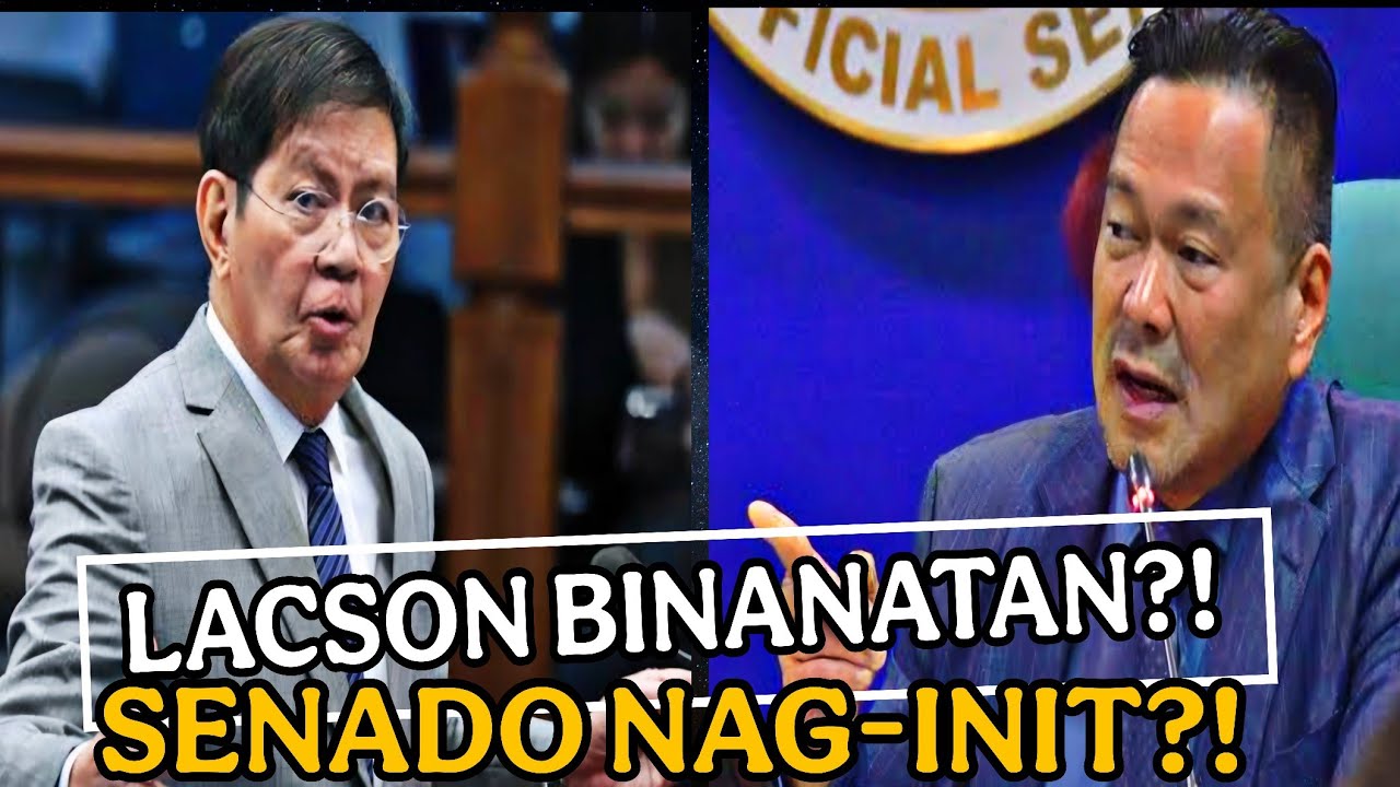 Sen JV: inilabas ang sama ng loob kay Lacson! - YouTube