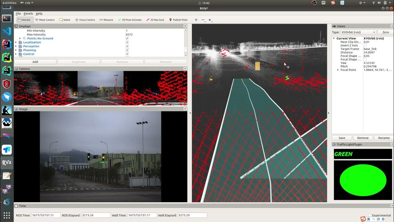 Real-time Traffic light Detection using autoware.ai - YouTube