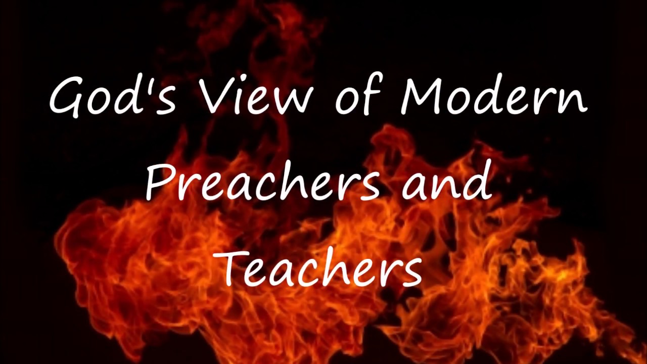 5023 God's View of Modern Preachers and Teachers - YouTube
