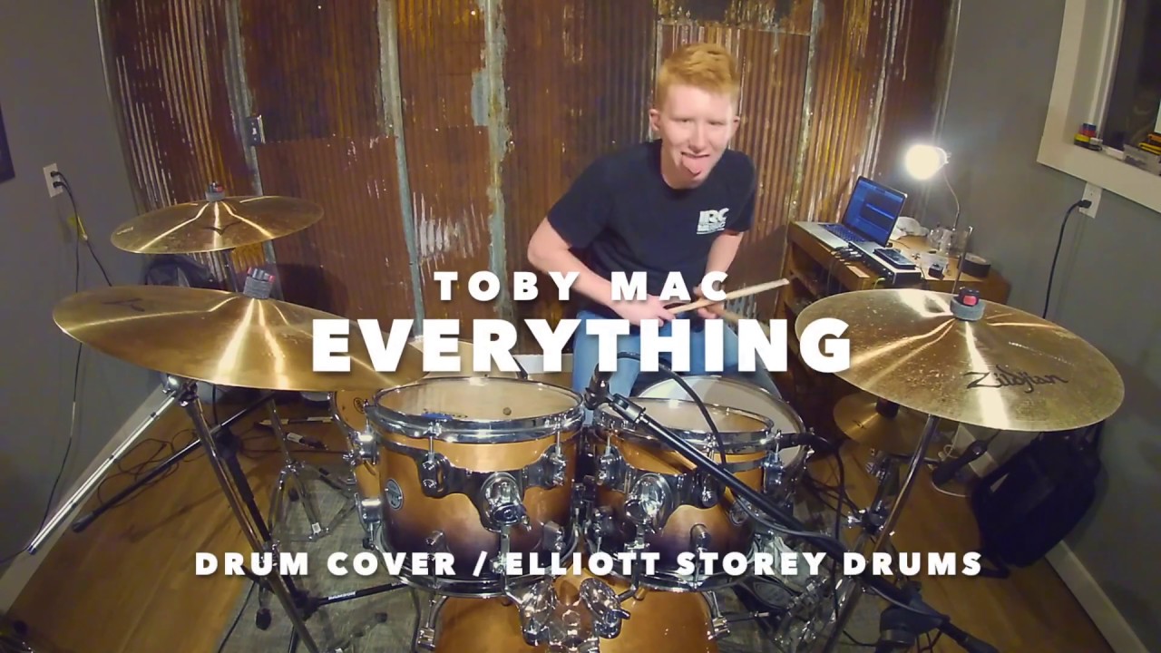 Everything / Toby Mac / Drum Cover - YouTube