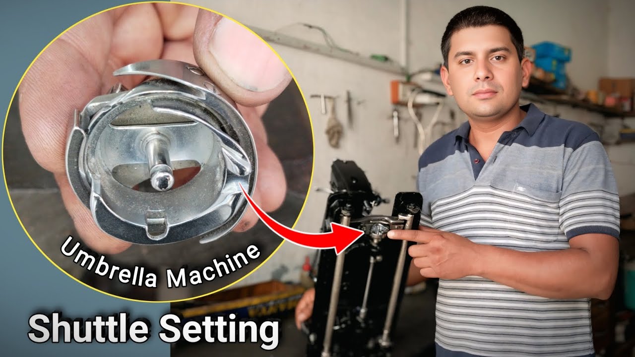 Silai Machine Shuttle Set karne ka Tarika 💯 । Silai Machine Repair ...