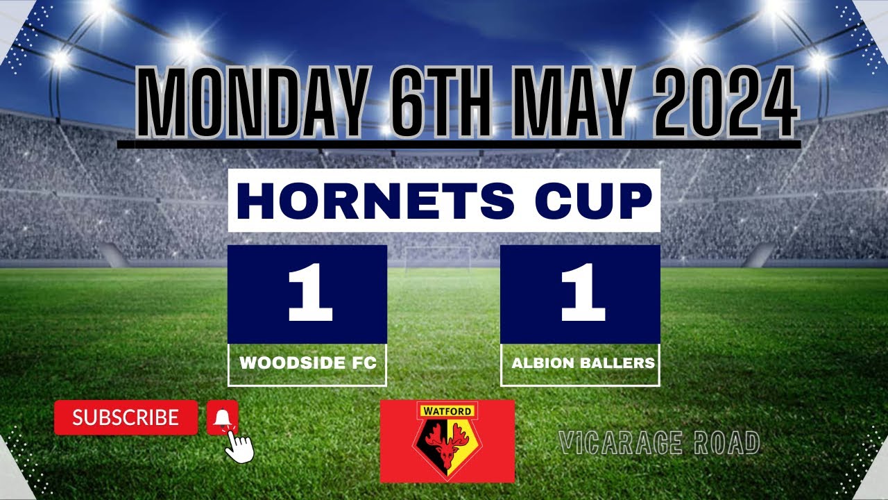 Hornets Cup (Woodside FC 1-1 Albion Ballers) - YouTube