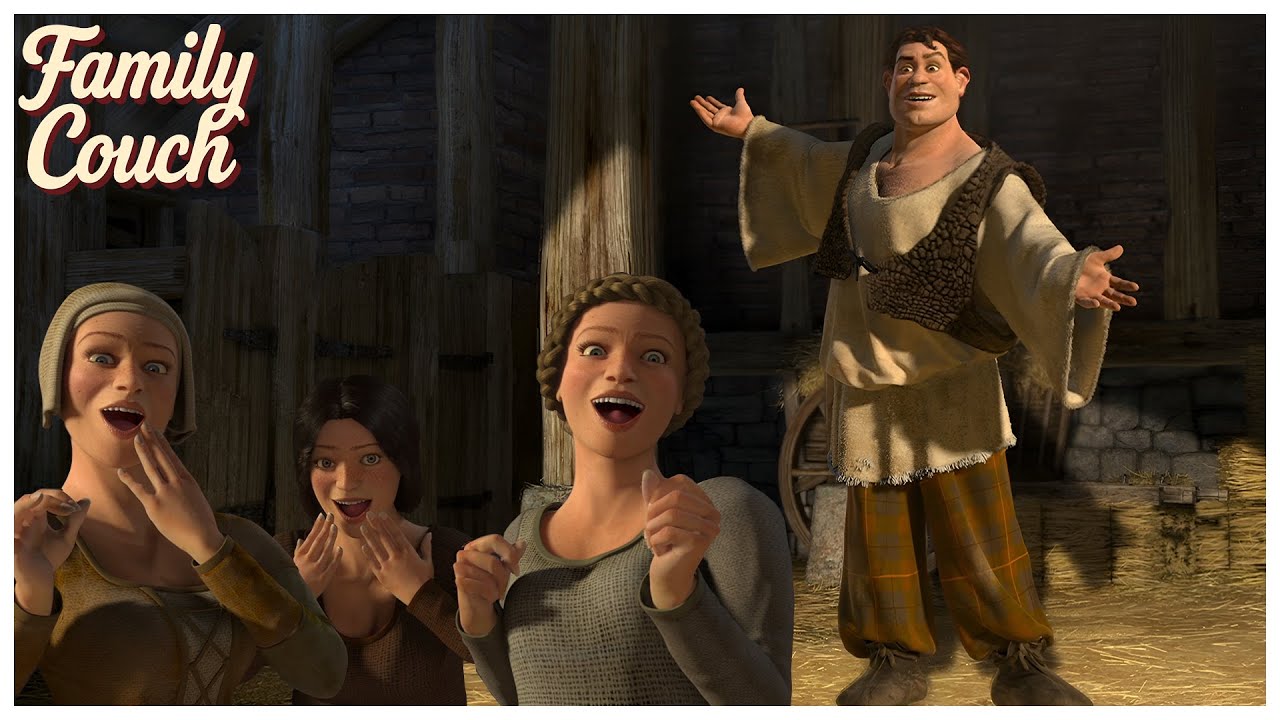 Shrek Drinks True Love's Potion & Becomes Handsome! | Shrek 2 (2004 ...