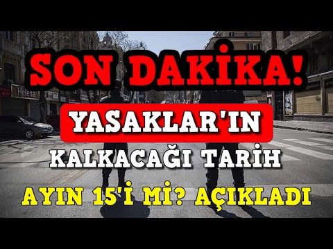 Yasakların kalkacağı tarih'i bilim kurulu üyaei açıkladı Ama önemli bir açıklama da yaptı