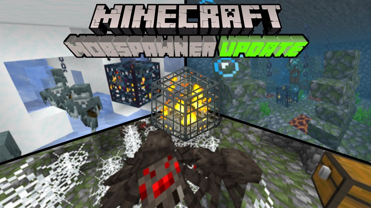 MOB SPAWNER UPDATE | Rediseño a las dungeons de Minecraft - YouTube