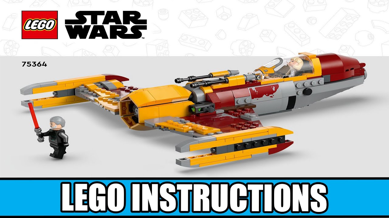 75364 LEGO Instructions | New Republic E-wing vs. Shin Hati's ...