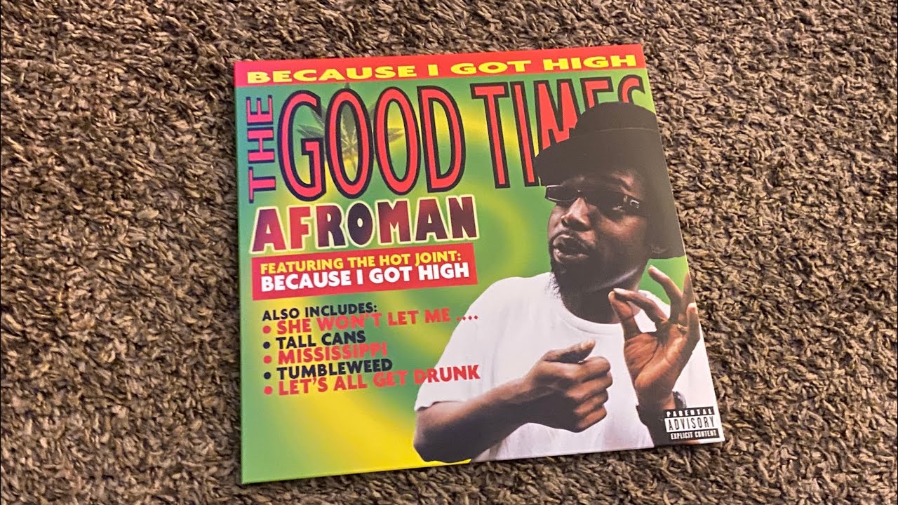 AFROMAN “THE GOOD TIMES” VINYL UNBOXING 2025 REPRESS - YouTube