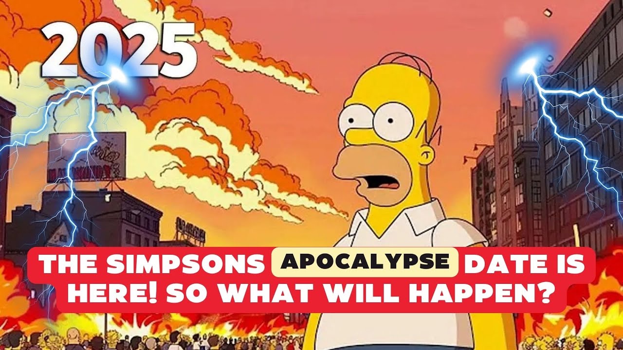 The Simpsons apocalypse date is here! So what will happen? - YouTube